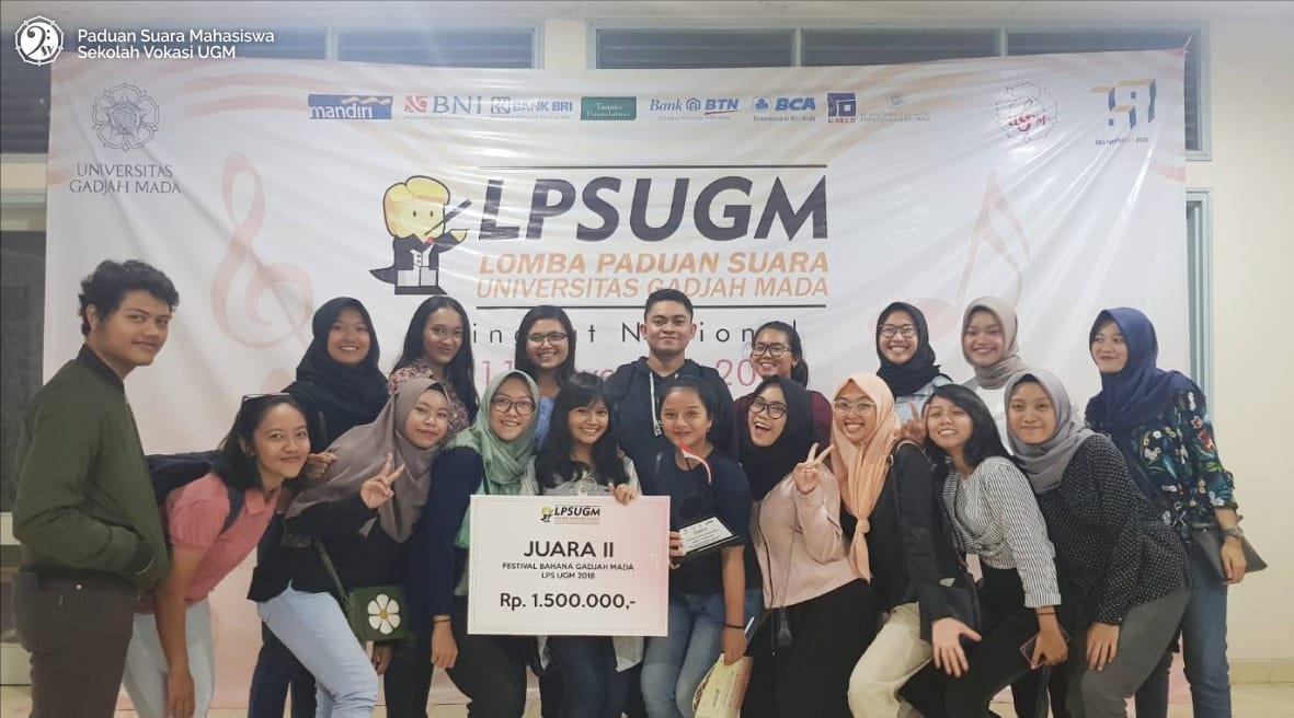 PSM Sekolah Vokasi Juara 2 Lomba Paduan Suara di FESTIVAL BAHANA GADJAH ...