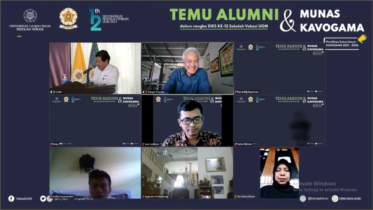 Temu Alumni dan Munas Kavogama - Sekolah Vokasi UGM