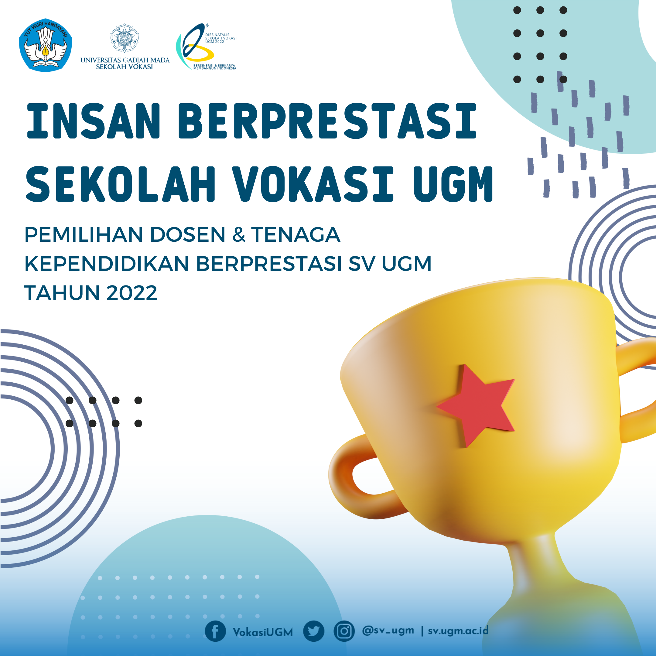 Penghargaan Insan Berprestasi SV UGM 2022 - Sekolah Vokasi UGM