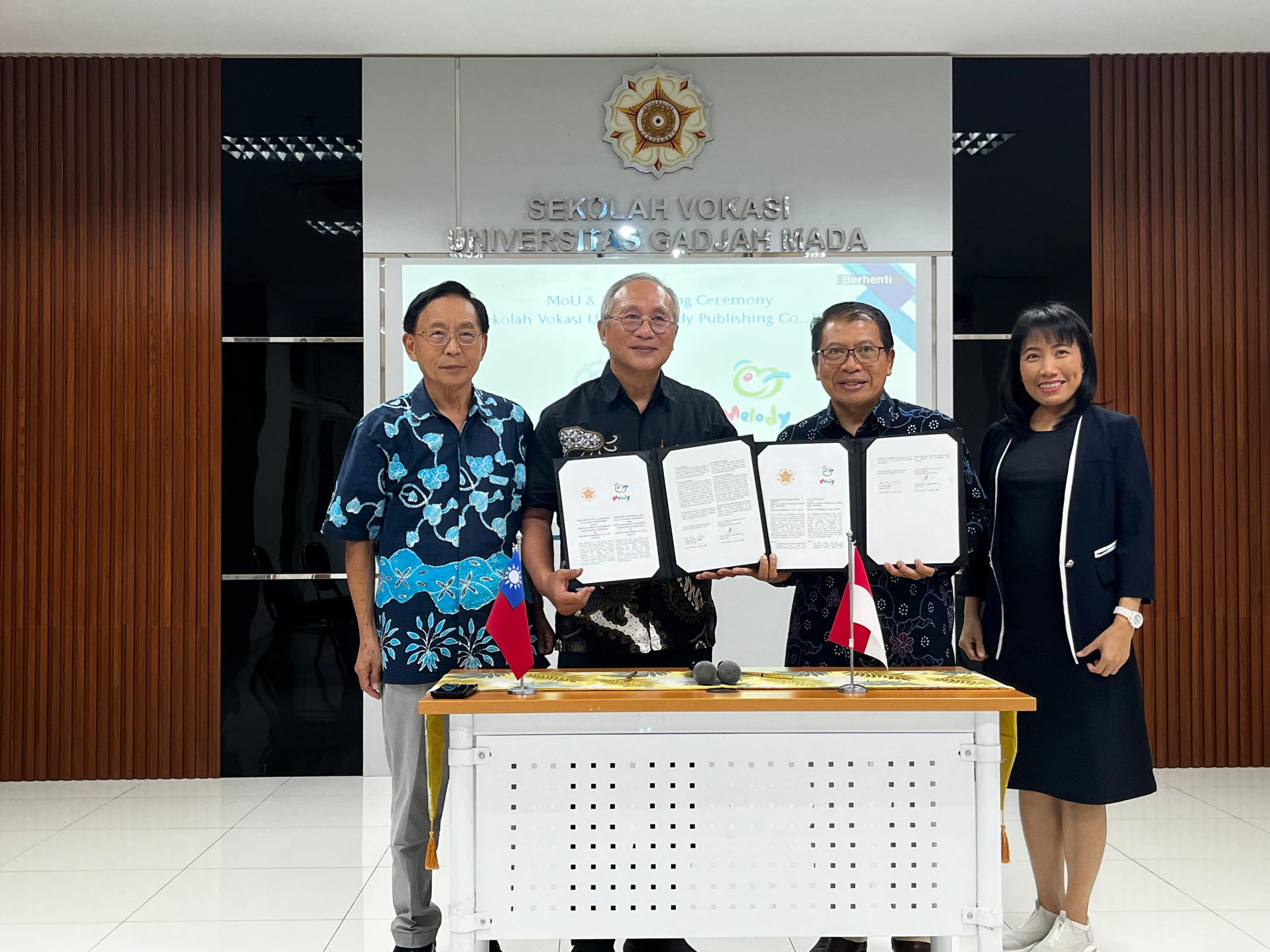 SV UGM Jalin Kerja Sama Internasional dengan Melody Publishing Taiwan: Buka Peluang Magang ...